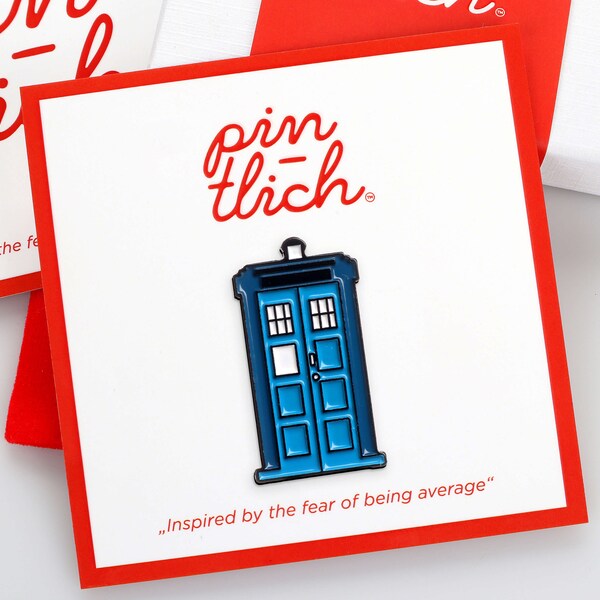 Doctor Who Enamel Pin - Etsy