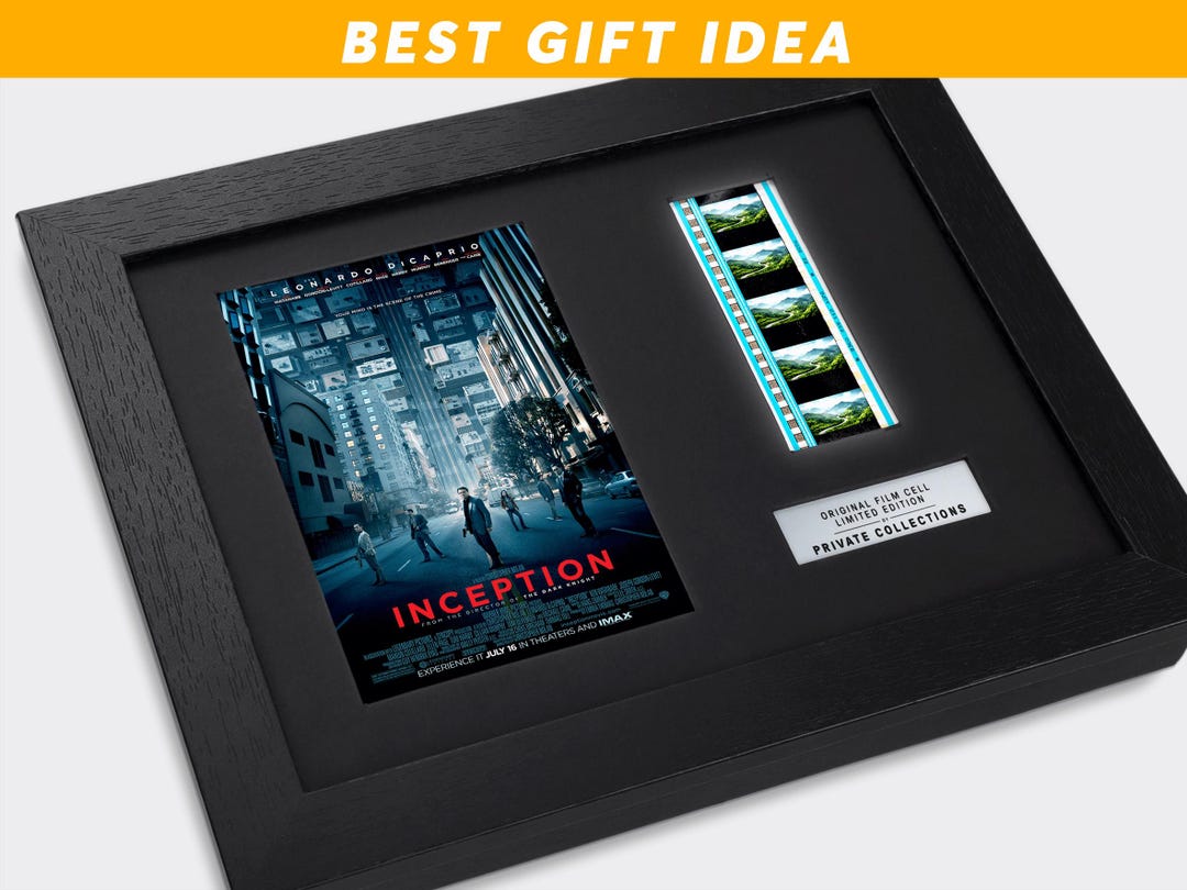 Inception 2010 Film Cells in an LED Backlit Frame - Etsy Australia