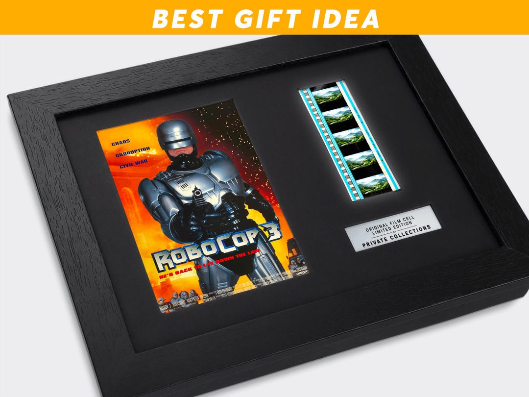Robocop 3 1993 Film Cells in an LED Backlit Frame - Etsy