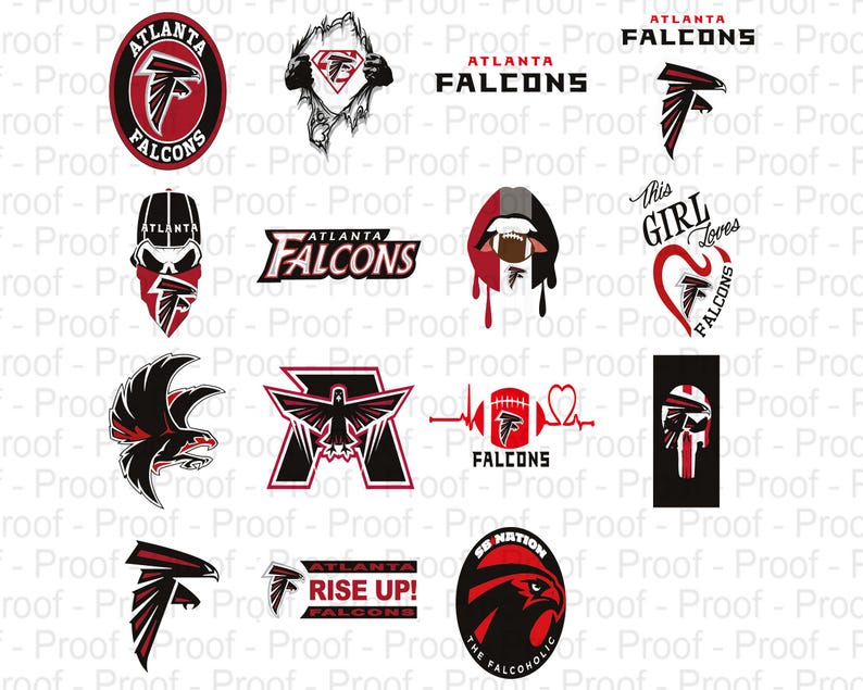 Falcons Football SVG PNG Bundle, Svg Sports Files, Svg for Cricut ...