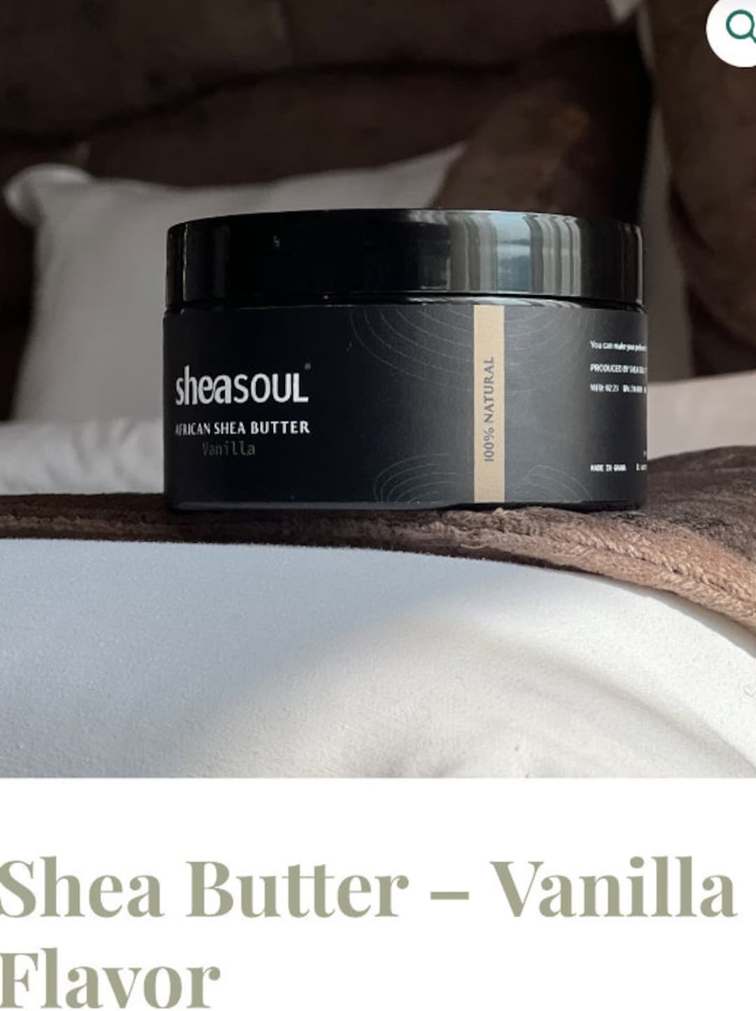 Shea Soul’s Creamy Vanilla-infused Shea Butter, It Deeply Moisturizes ...