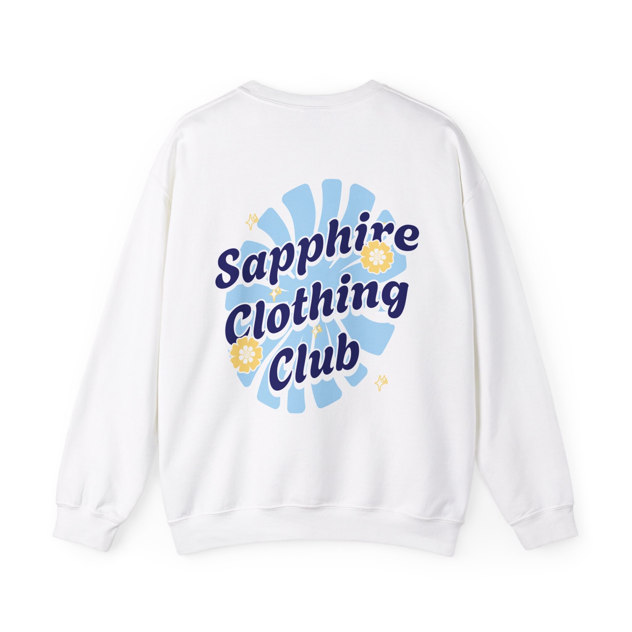 Sapphire Clothing Club Aesthetic Logo Summer Hoodie - Etsy