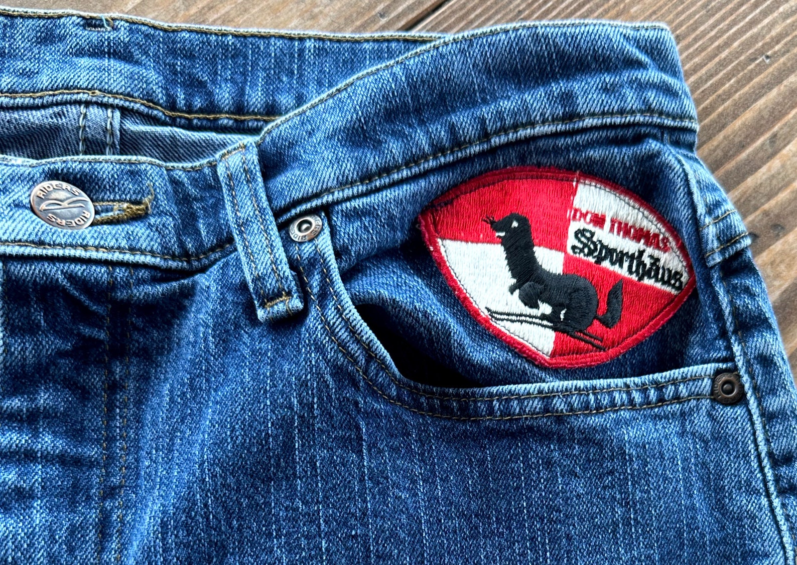 Vintage Patches Upcycled Jeans - Etsy