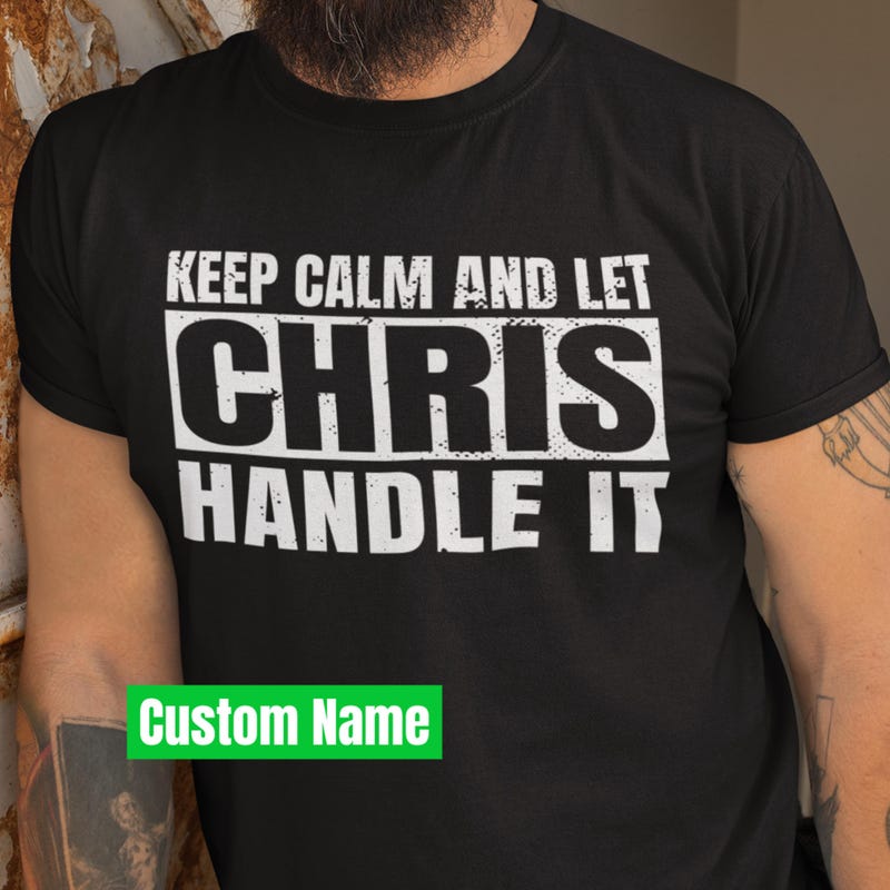Keep Calm Shirt - Etsy