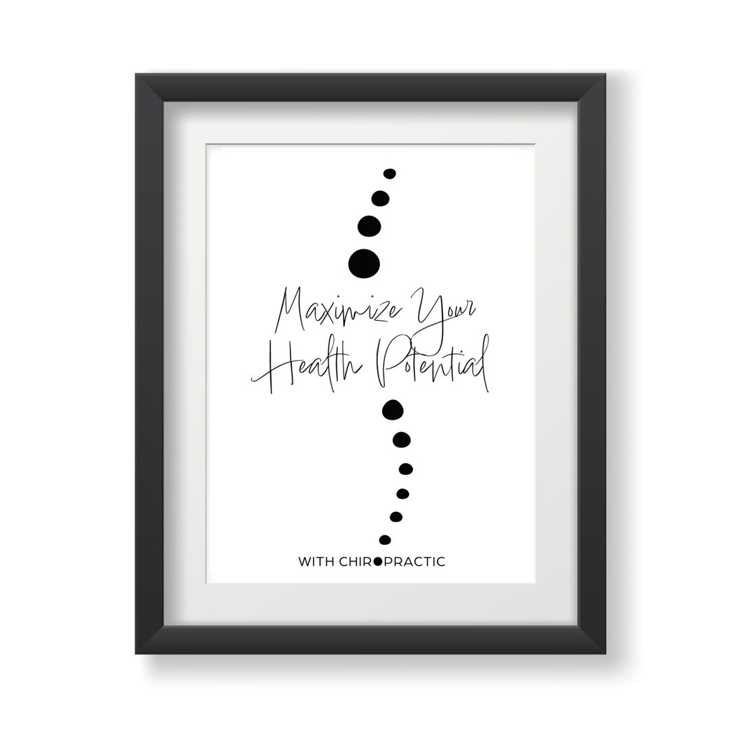 Printable Chiropractic Poster - Chiropractic Wall Art - Chiropractor ...