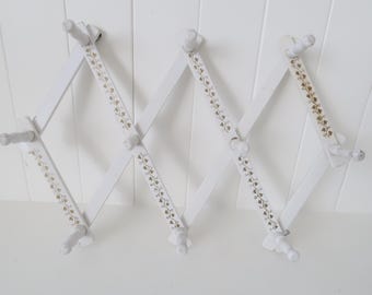 Wooden Accordion Peg Rack - Etsy