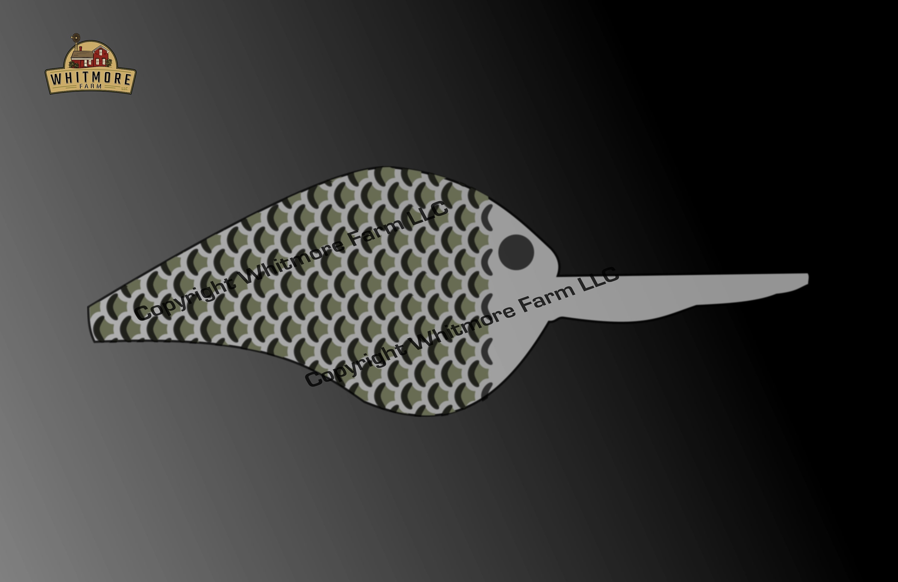Scale V8 Mesh Fishing Lure Airbrush Stencil - Etsy