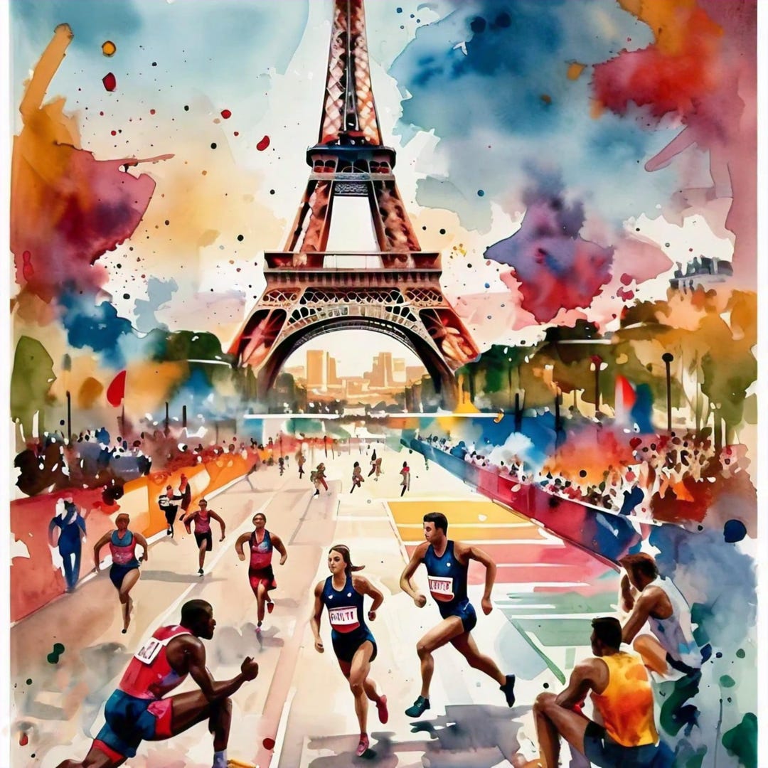 Watercolor Olympics PNG Collection 14 Png Olympic Sports Clipart Images ...