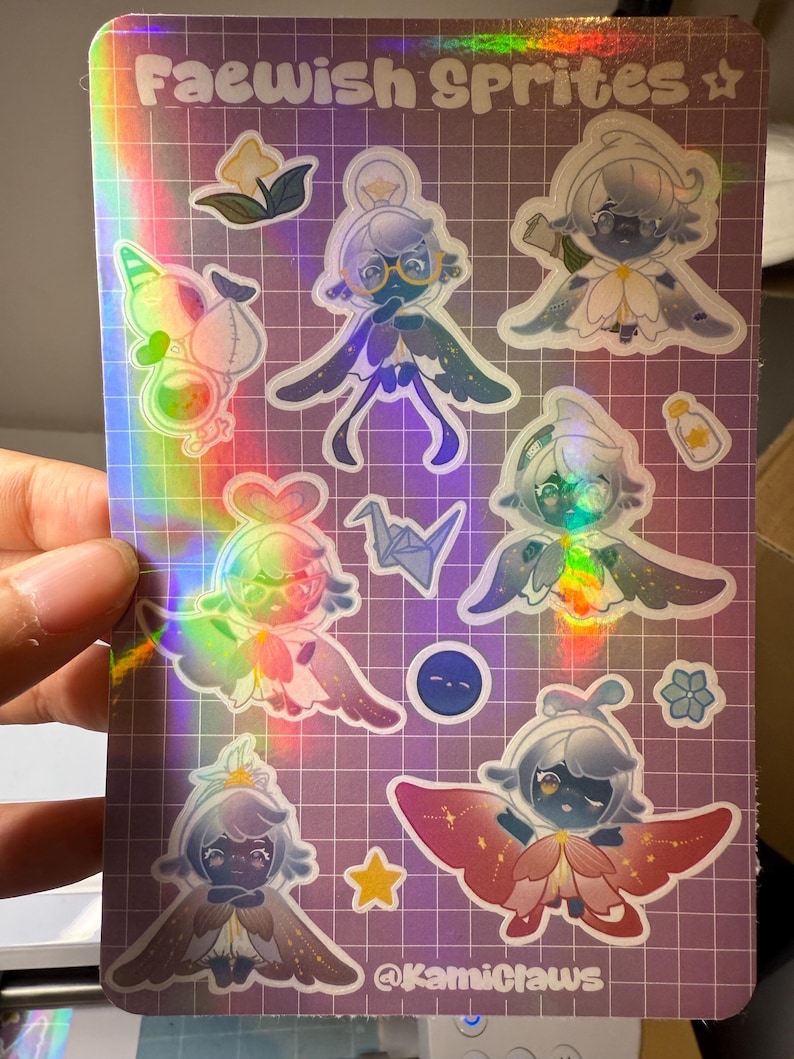 Infinity Nikki Sticker Sheets - Etsy