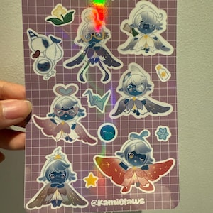 Infinity Nikki Sticker Sheets - Etsy
