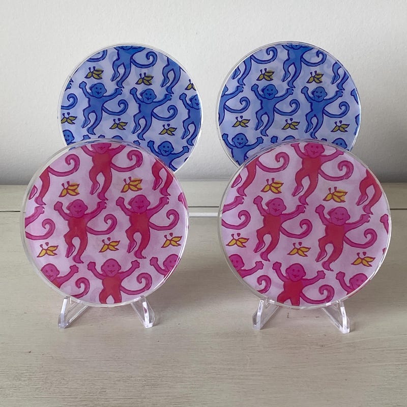 Preppy Monkey - Etsy