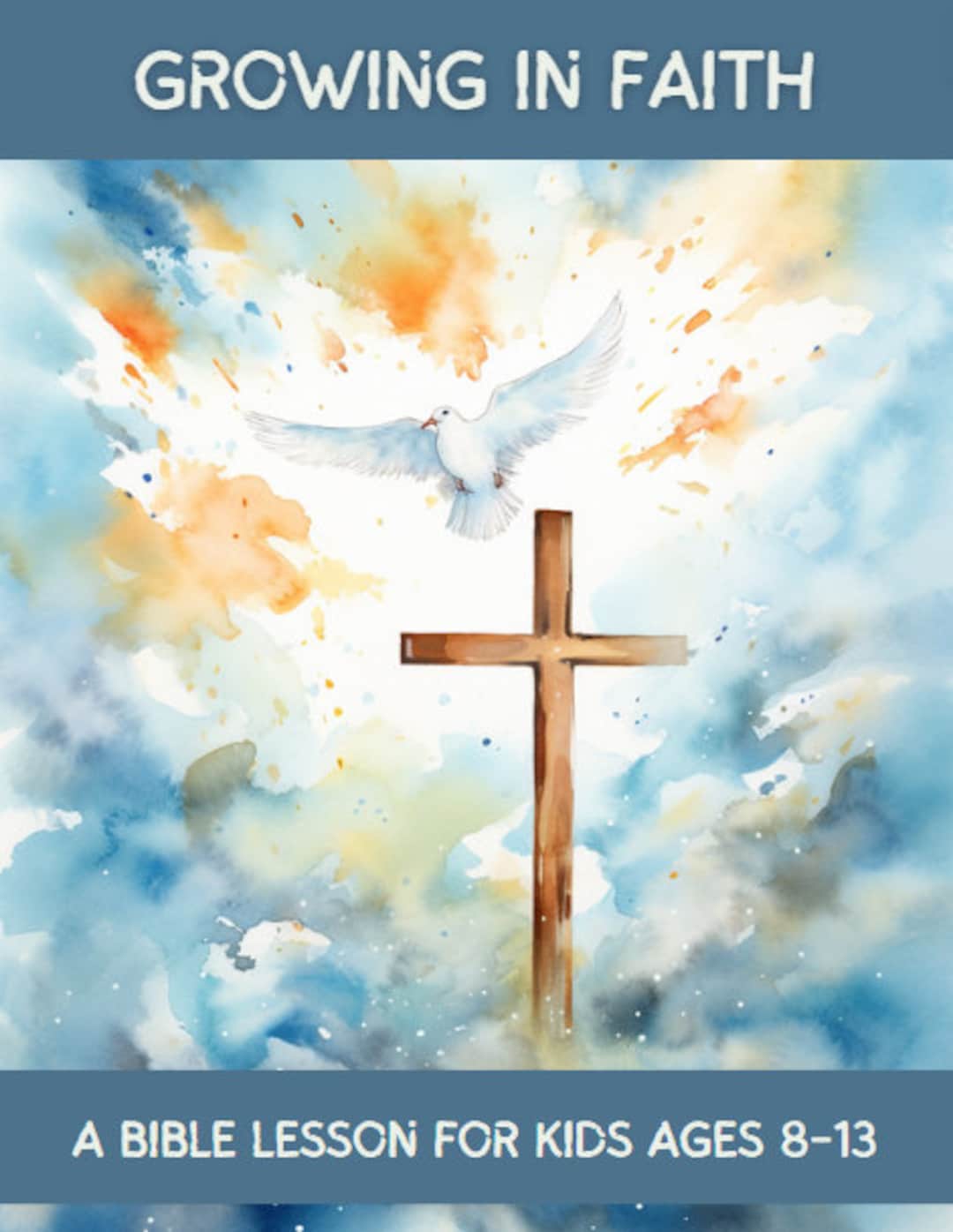 Growing in Faith Bible Lesson for Kids - Etsy