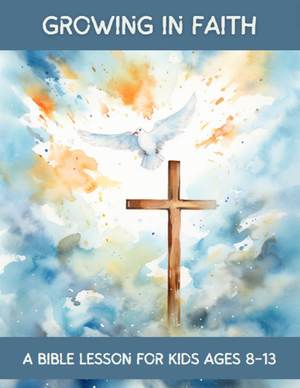 Growing in Faith Bible Lesson for Kids - Etsy