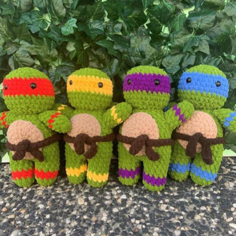 Tmnt Crochet - Etsy