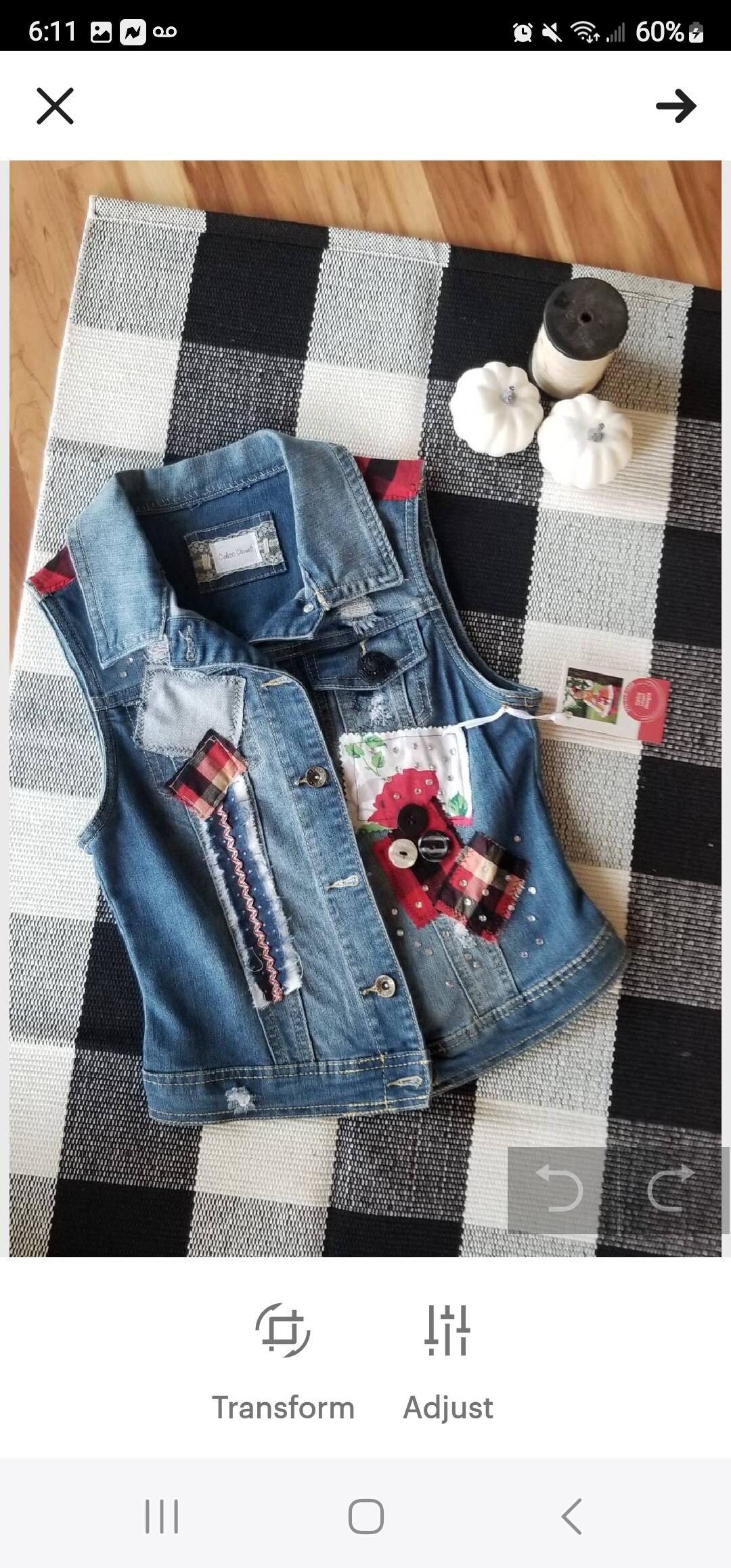 Upcycled Denim Vest, Boho Altered Couture, Handmade in USA - Etsy