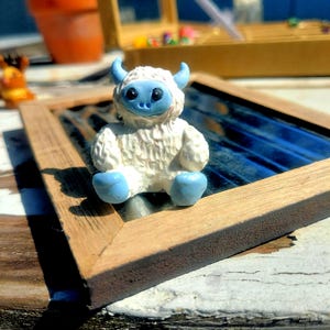 Cryptid Menagerie of Desk Buddies, Handmade Clay Figurines, Spooky ...