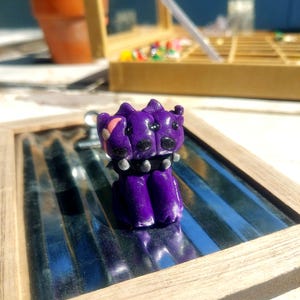 Cryptid Menagerie of Desk Buddies, Handmade Clay Figurines, Spooky ...