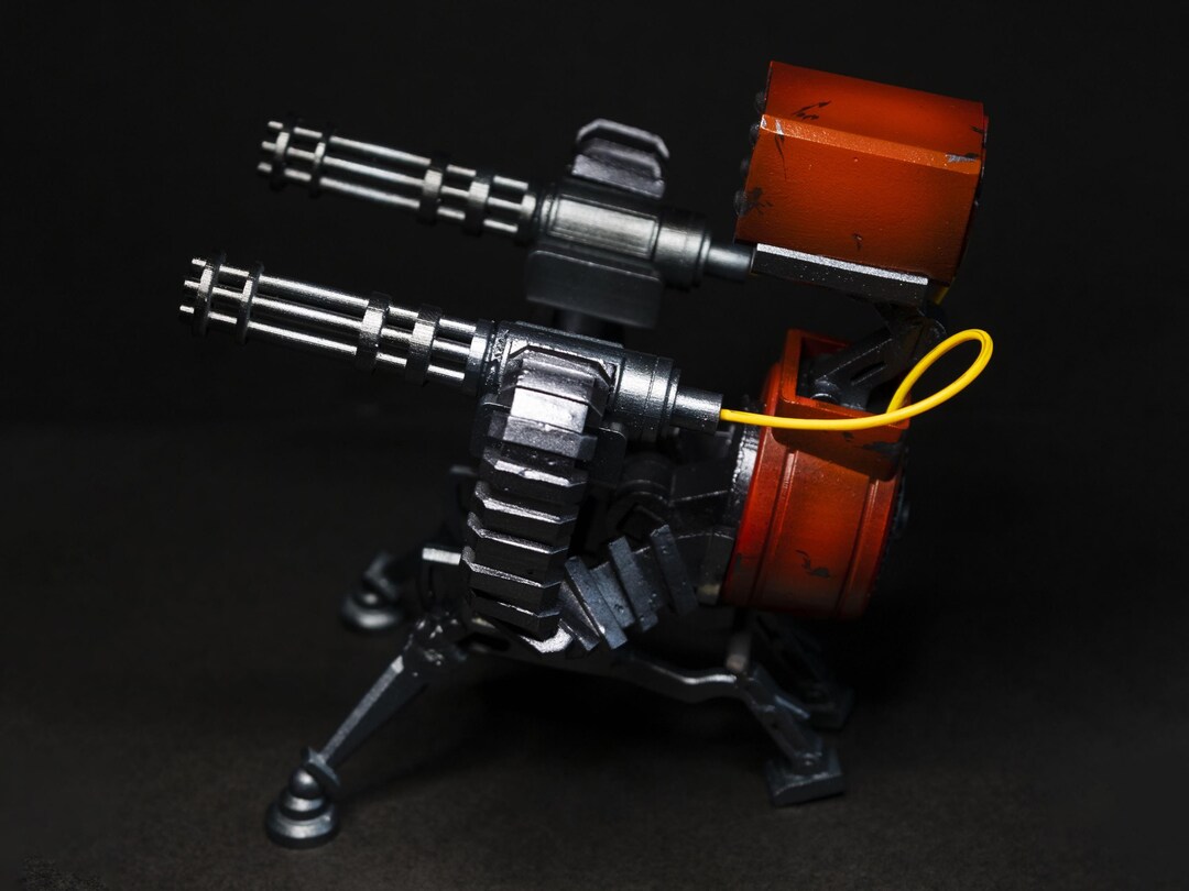 Team Fortress 2 - Level 3 Sentry Gun Scale Figure - Etsy