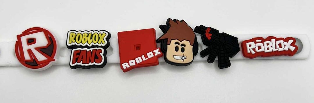 Roblox Inspired Croc Charms – Set of 6 Gibbitz Jibbitz | Gamer Croc ...