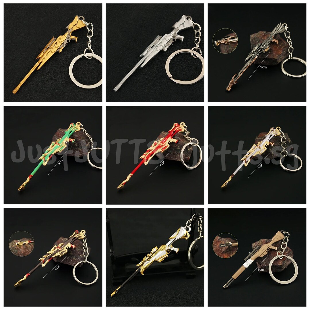 Valorant Snipers Weapon Keychain Operator Marshall Keychains Araxys ...