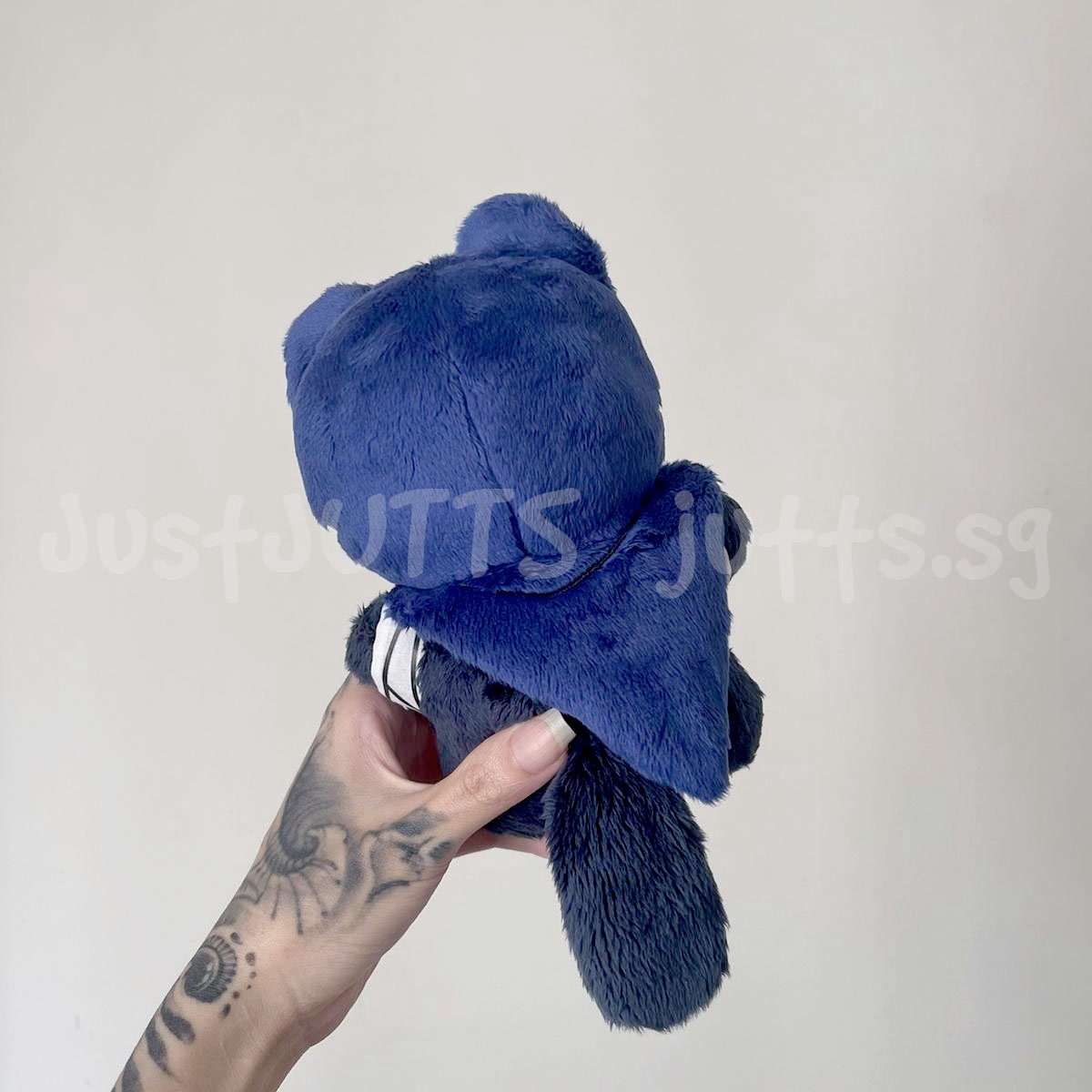 Valorant Kitty Omen Plush Nekomen Plushie Removable Hoodie Squeaky Toy ...