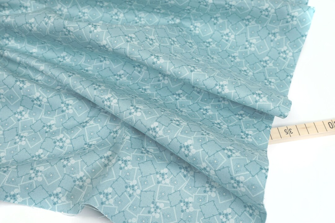 Andover - Blue Escape - Iceland - Edyta Sitar 0.54 Yd (0,5 M) - Etsy