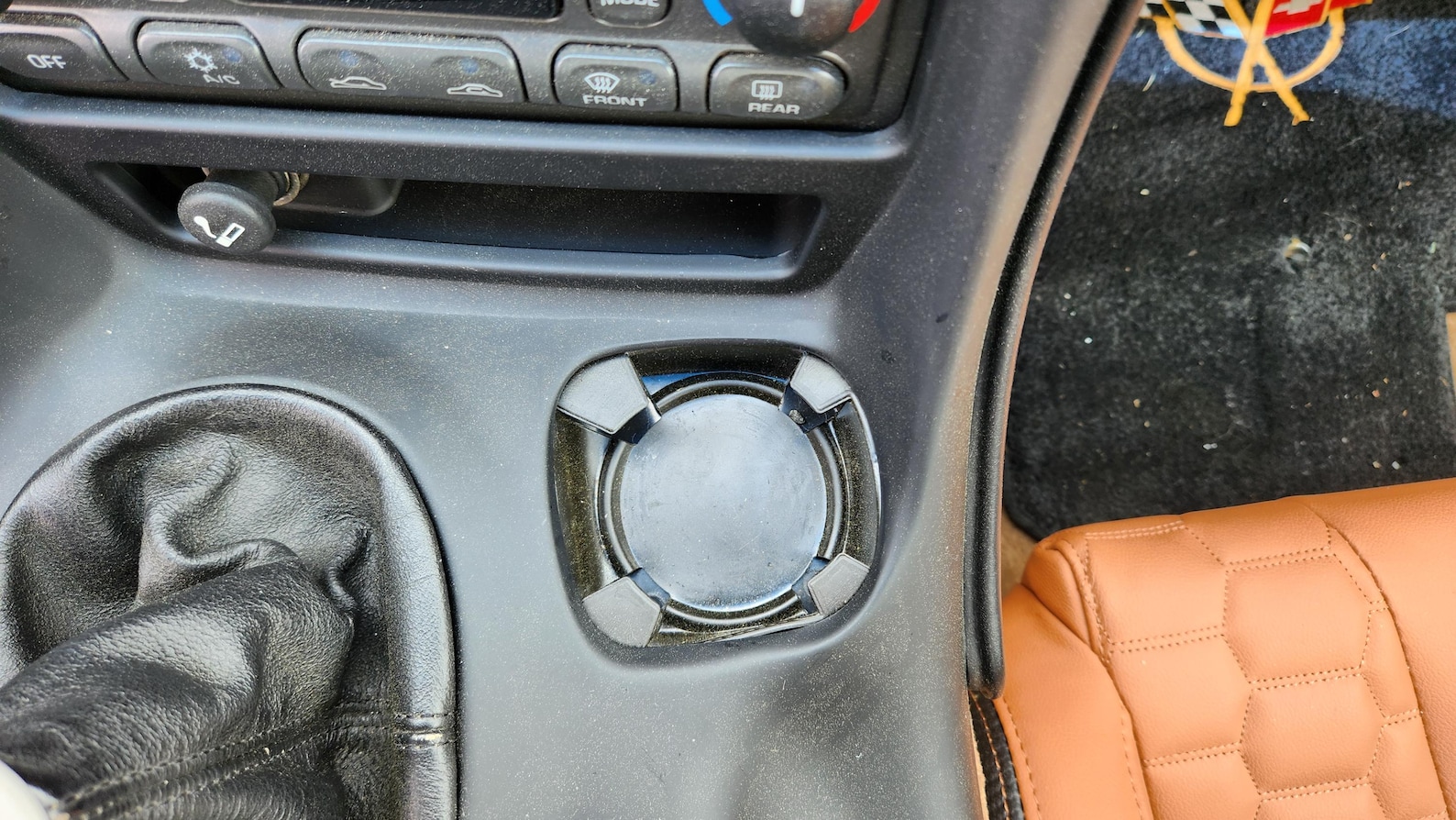 C5 Corvette Cupholder & Phone Holder - Double Din Radio Dash - Etsy