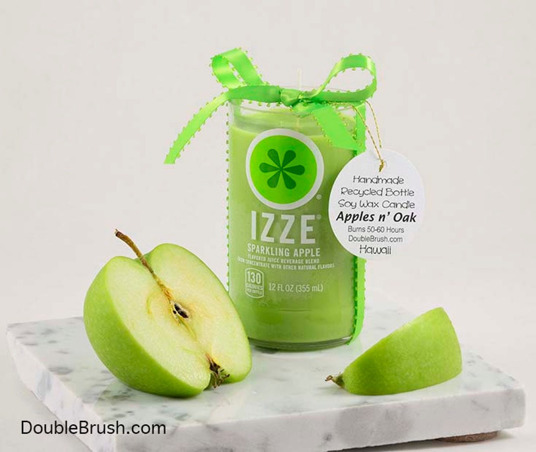 Apple Candle Gift, Green Apple Candle, Izze Soda Scented Candle Gift ...