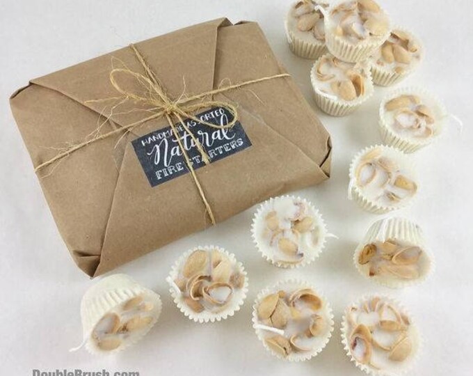 Fire Pit Fire Lighters PISTACHIO Nut Shells Fire Starters Limited ...