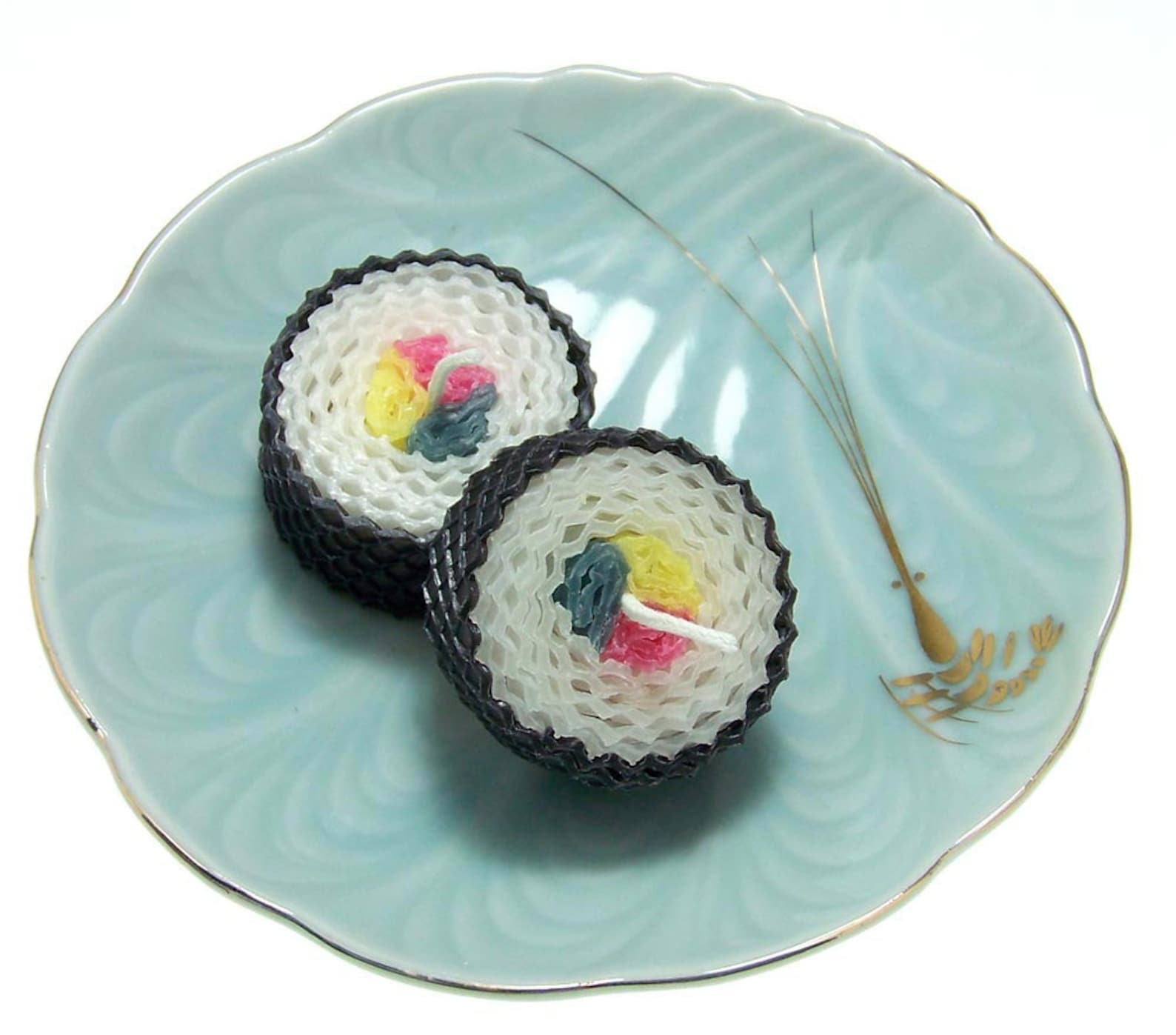 Pretty Sushi Candle Gift Candles Sushi Gift Set 3 Piece - Etsy