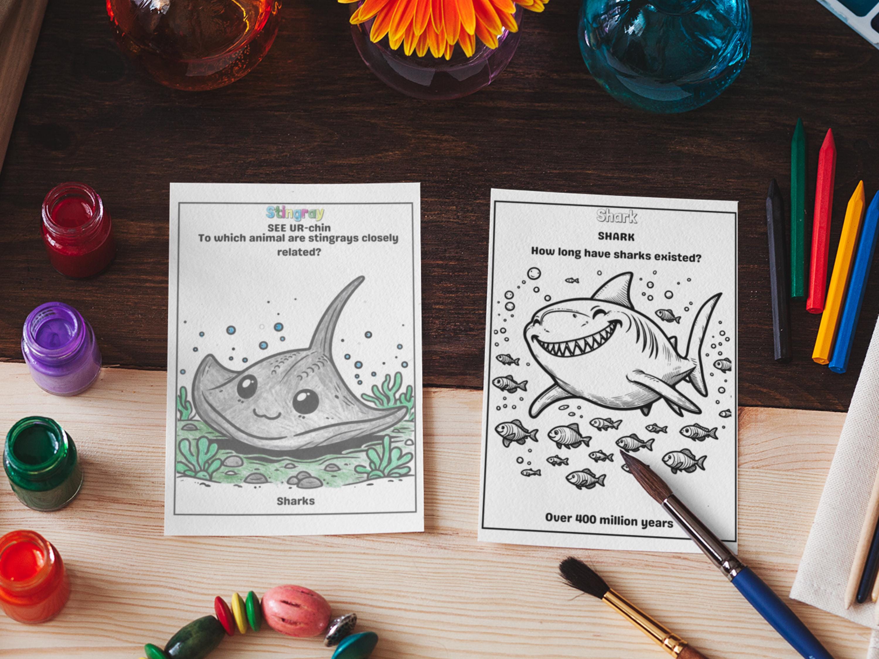 Personalized Sea Creatures Coloring Book | 38 Pages + 22 Bonus ...