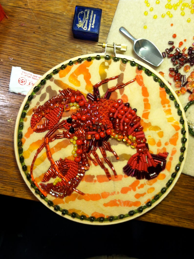 Lobster, Blue Crab or Octopus Bead Art Kits You Make! - Etsy