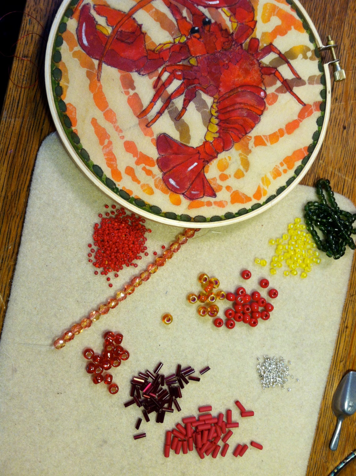 Lobster, Blue Crab or Octopus Bead Art Kits You Make! - Etsy