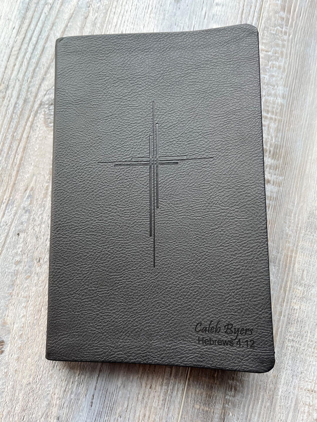 Personalized Engraved Bible- Custom NLT Name & Verse, Baptism Gift - Etsy