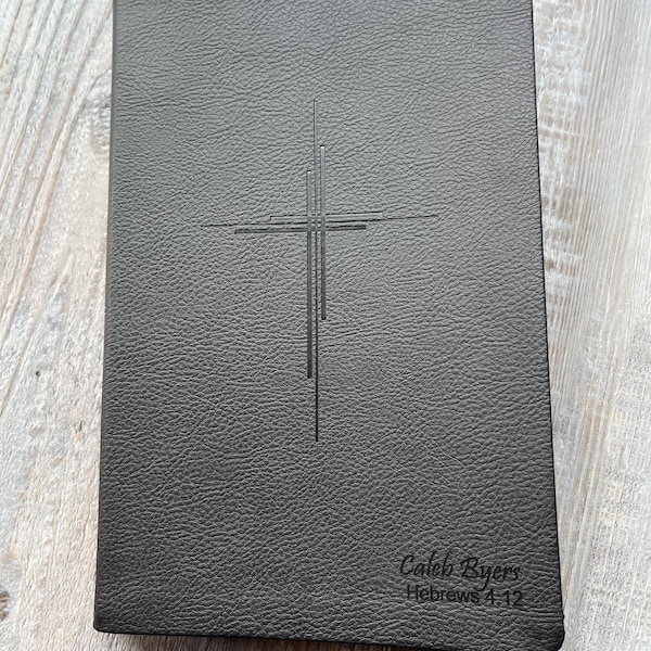 Mens Custom Bible Nlt - Etsy UK