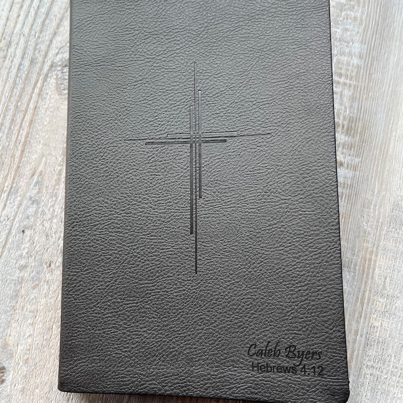 Mens Custom Bible Nlt - Etsy UK