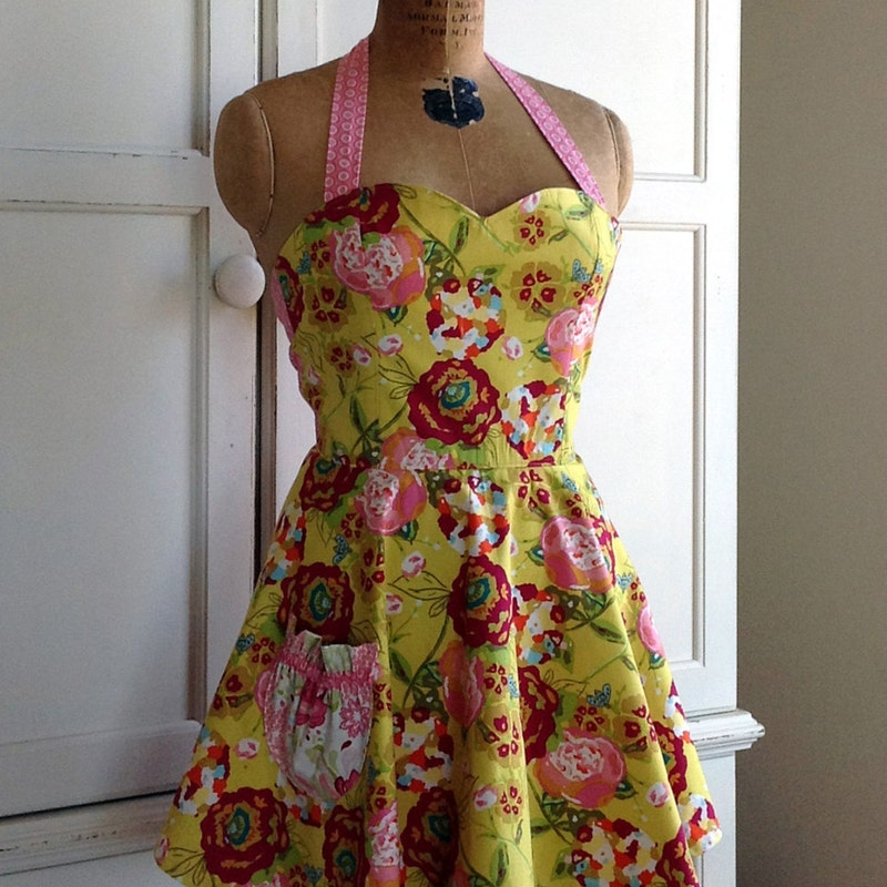 Pin up Apron - Etsy