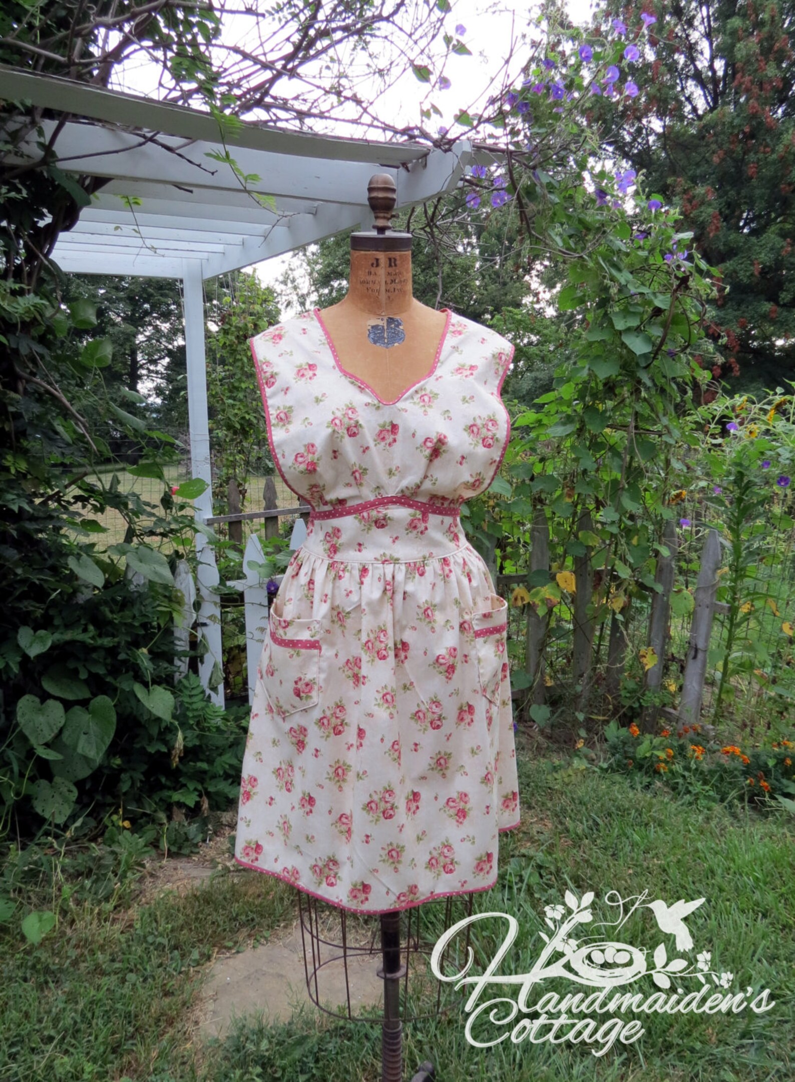 Anna Vintage Apron PDF Pattern | Etsy