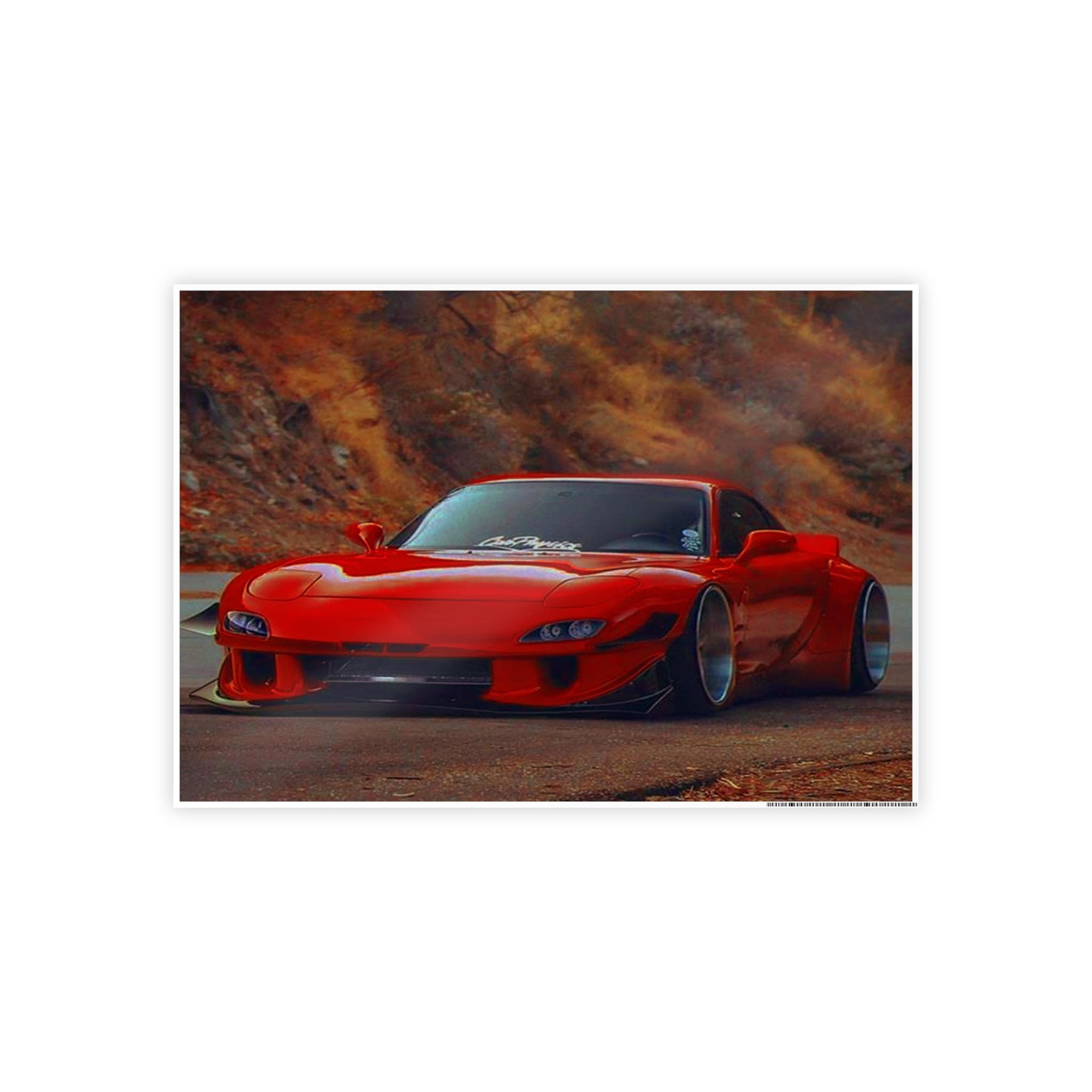 Red, RX-7, Mazda Rx 7, Jdm, Jdm Cars, Jdm Accessories, Rx-7 Accessories ...