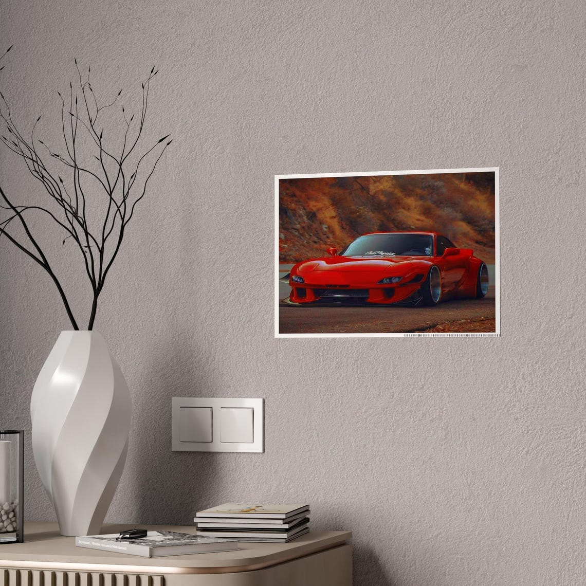 Red, RX-7, Mazda Rx 7, Jdm, Jdm Cars, Jdm Accessories, Rx-7 Accessories ...