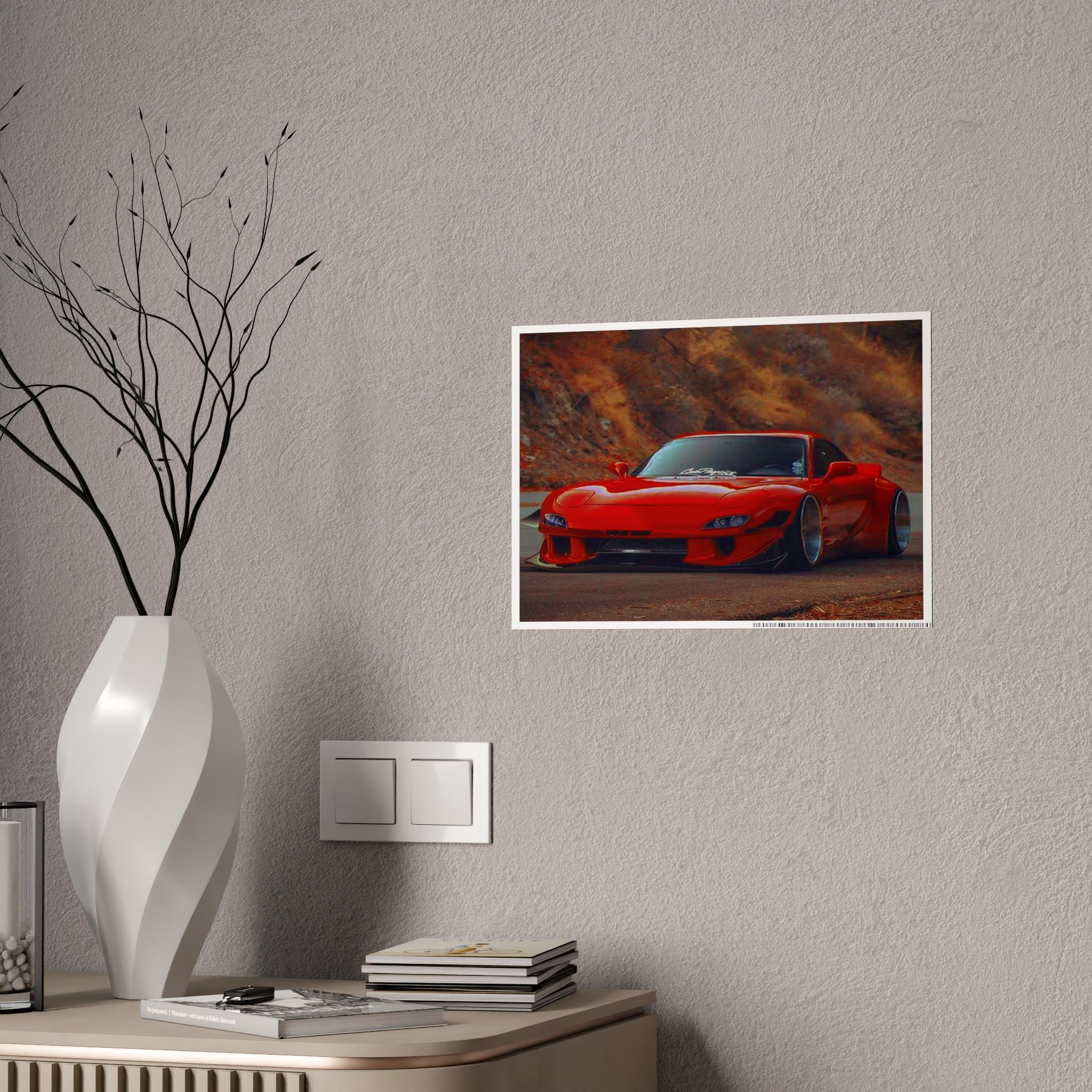 Red, RX-7, Mazda Rx 7, Jdm, Jdm Cars, Jdm Accessories, Rx-7 Accessories ...