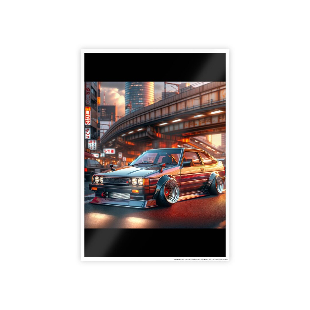Stance, JDM Car Poster, JDM, Car Posters, Car Accessories, Japan, Gift ...