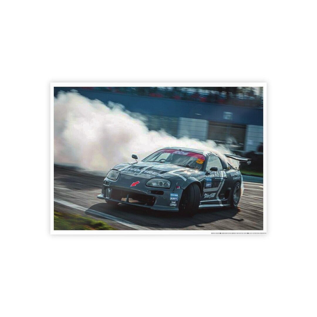 Grey, Toyota MK4 Supra Drifting, Supra, MK4, Drifting, JDM, Accessories ...