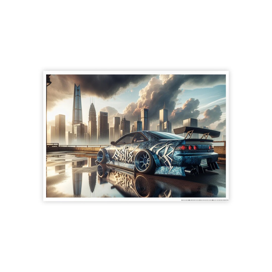JDM Car Posters, JDM, Car Accessories, Stanced, Cool Car Posters, Gift ...