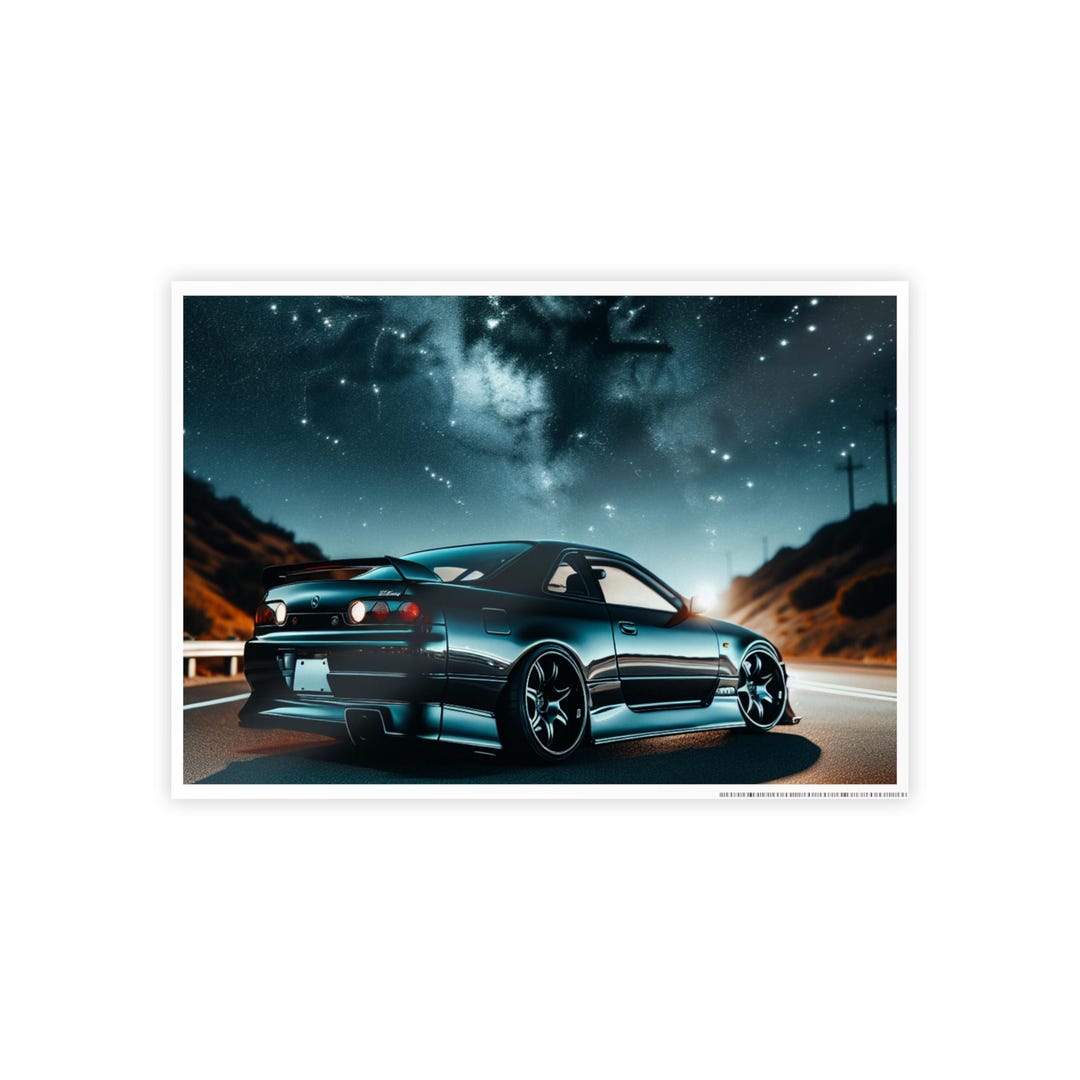 Stance, JDM Car Poster, Starry Night, JDM, JDM Accessories, Gift ...