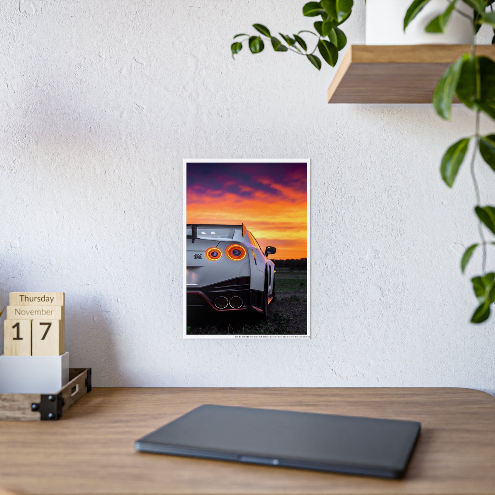 Nissan GT R, Sunset, GT R, Cool GT R Posters, Jdm, Car Posters, Gift ...