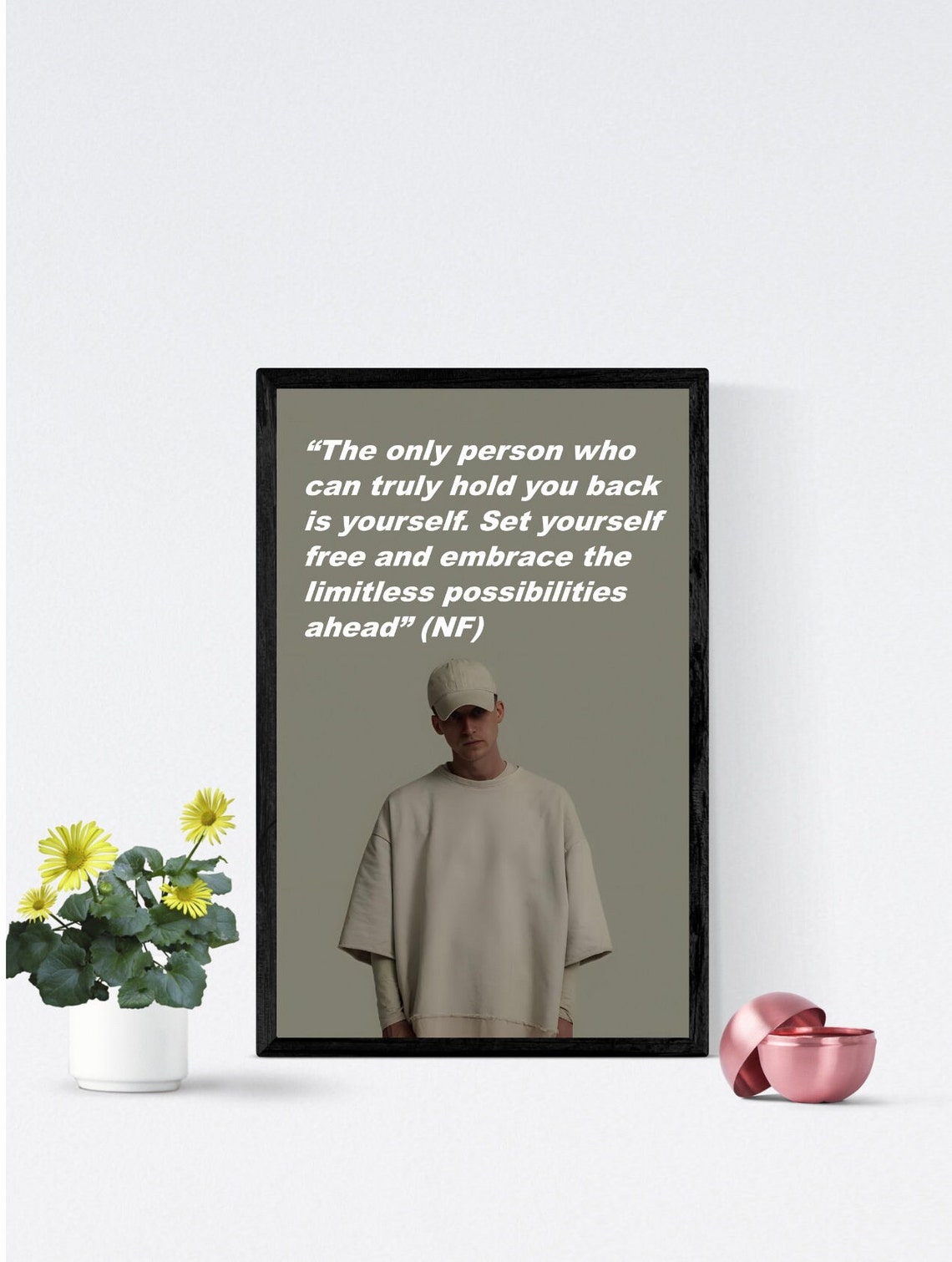 Nf Poster,digital Poster,nf Poster Gift,.sentences From Poems,music ...