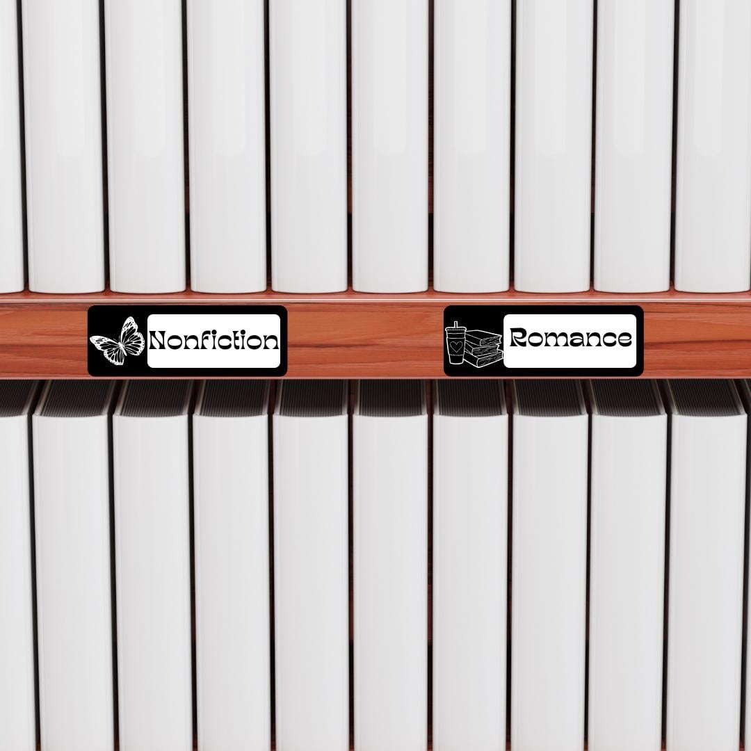 Library Labels, Genre Labels, Printable Genre Labels, Classroom Library ...