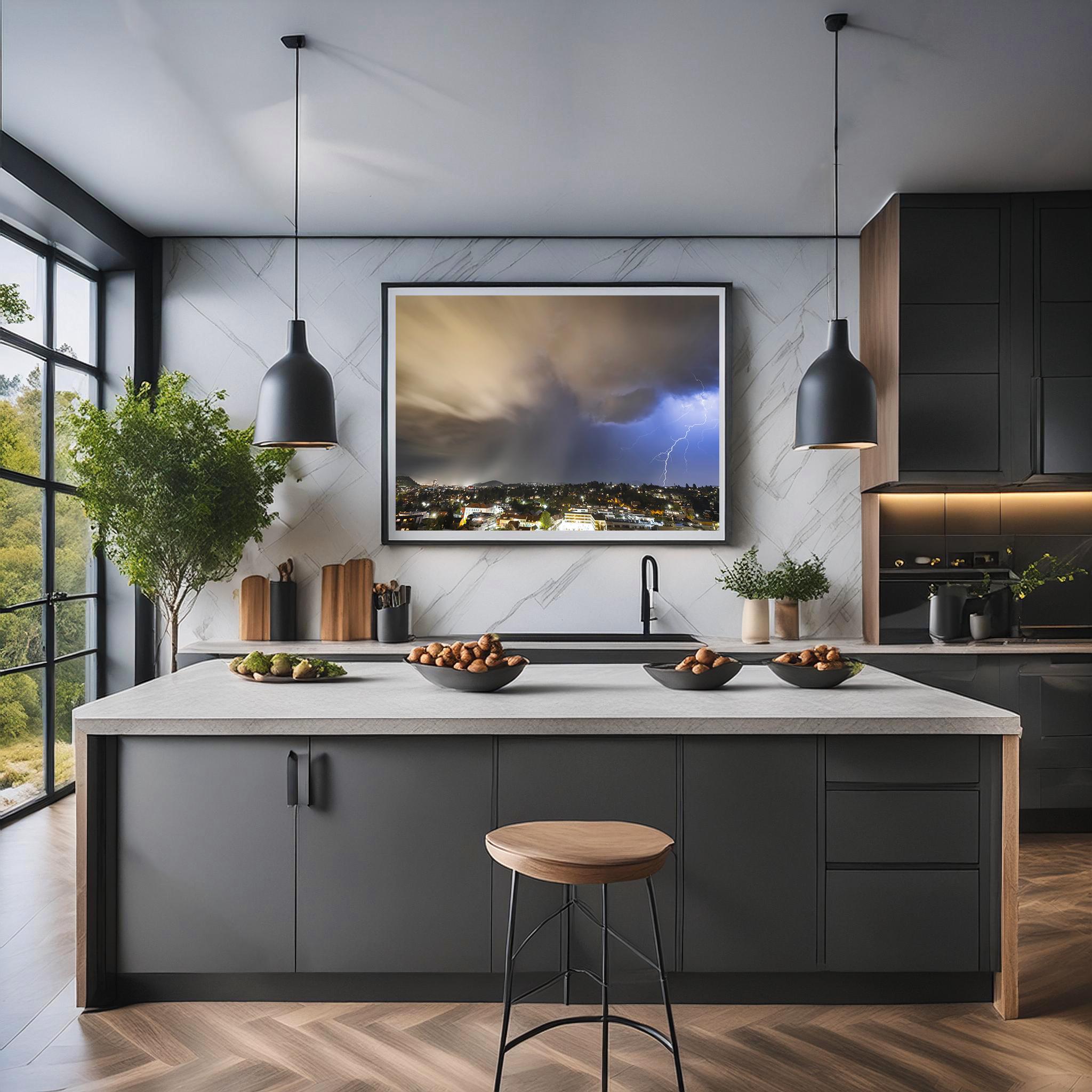 Lightning Photography, Nature Storm Poster, Printable Wall Art, Fine ...