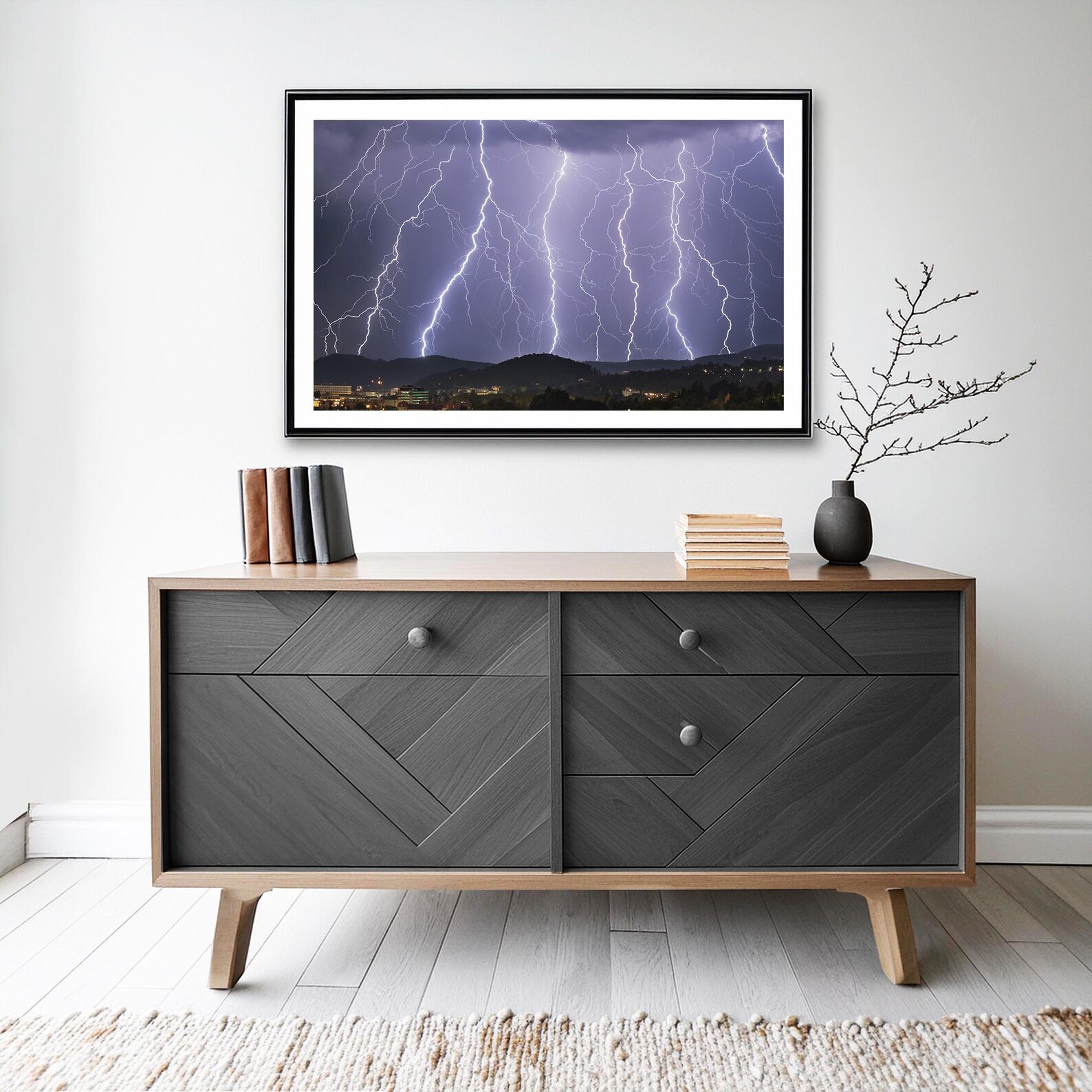 Lightning Photography, Nature Storm Poster, Printable Wall Art ...